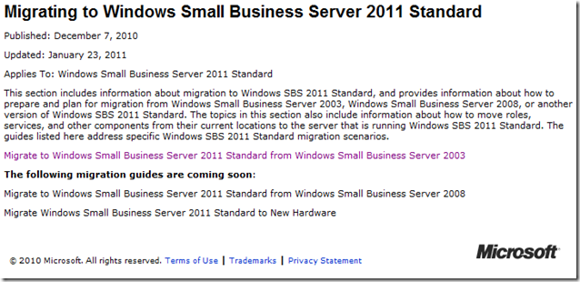 MPECS Inc. Blog: SBS 2003 to SBS 2011 Microsoft Migration White Paper ... MPECS Inc. Blog: SBS 2003 to SBS 2011 Microsoft Migration White Paper ...